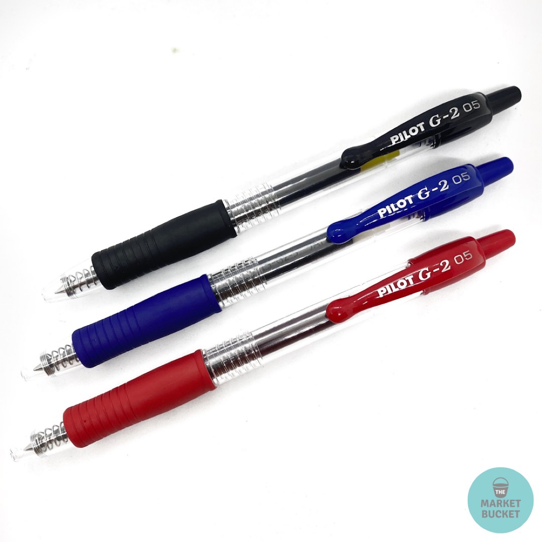 Pilot G-2 Retractable 0.5 Gel Pen, Hobbies & Toys, Stationary & Craft ...