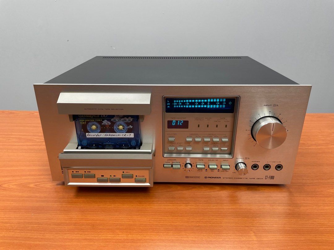 Pioneer CT-F900 Cassette Tape Deck, Audio, Soundbars, Speakers ...