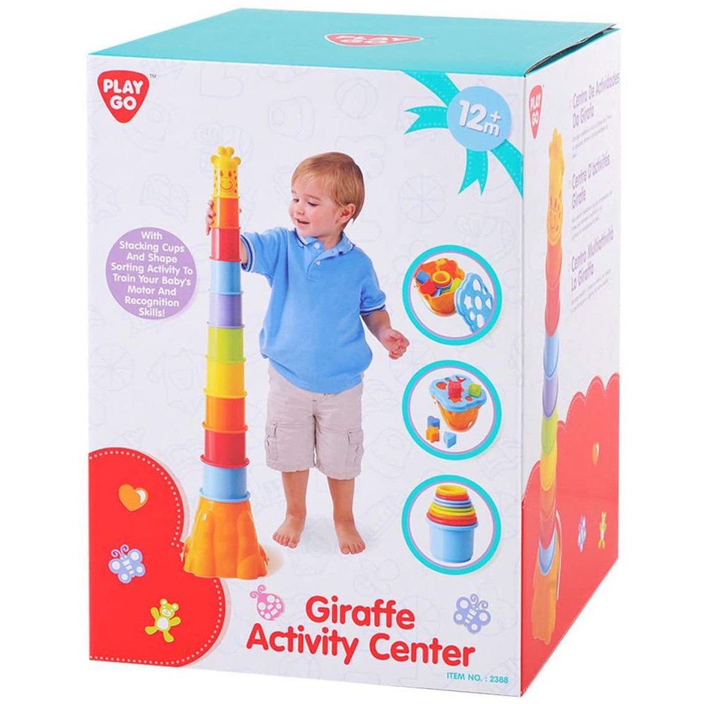 Play Sort and Stack Giraffe Tower, Babies & Kids, Infant Playtime on ...