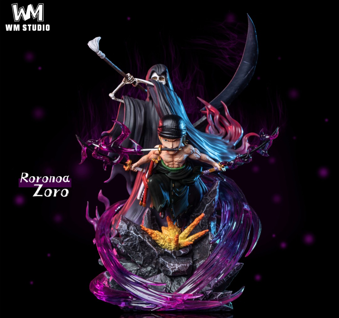 [PO] WM Studio - Roronoa Zoro Figure Statue, Hobbies & Toys, Toys ...