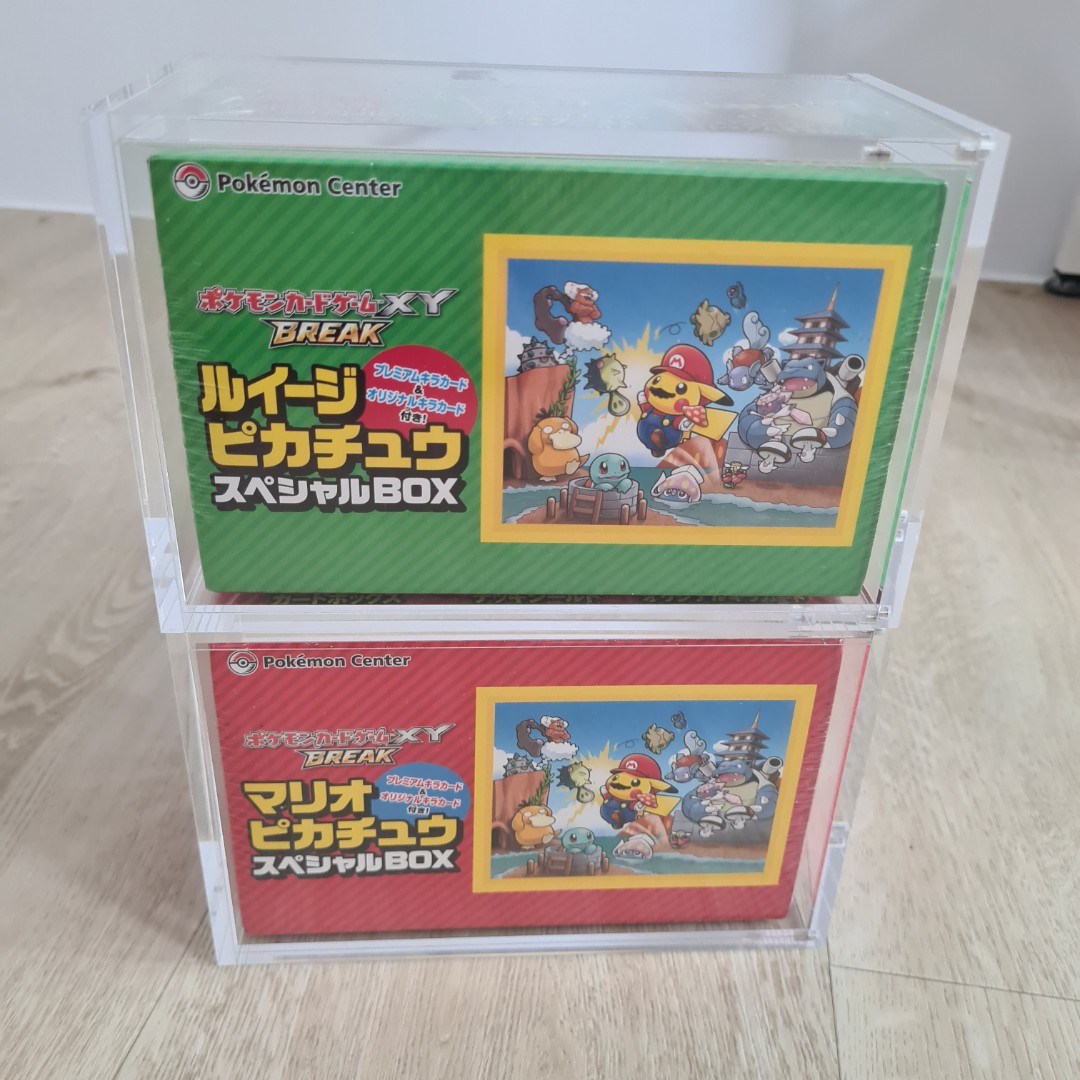 Pokemon Mario & Luigi pikachu sealed box, Hobbies & Toys, Toys & Games ...