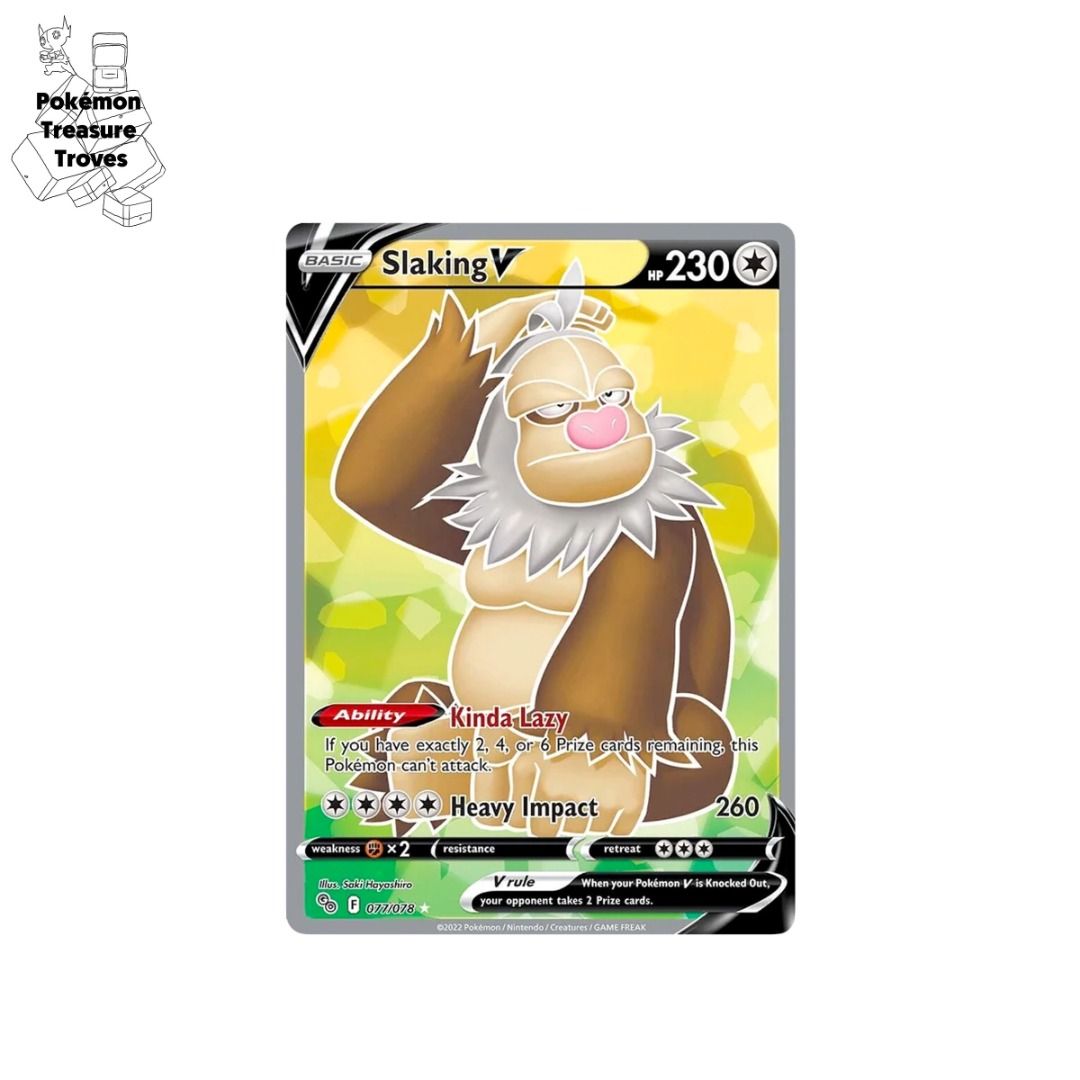 Pokemon Pokemon Go Slaking V Card, Hobbies & Toys, Toys & Games on ...