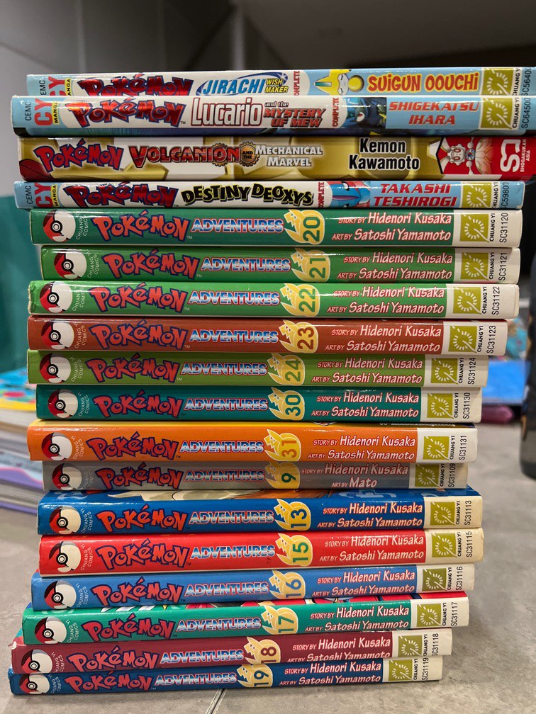 Pokémon Adventures Comics, Hobbies & Toys, Books & Magazines, Comics ...