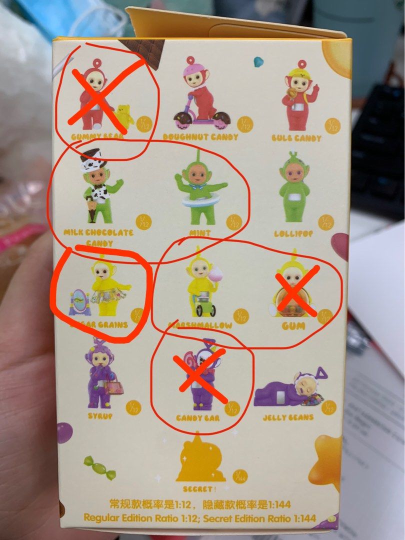 POPMART TELETUBBIES FANTASY CANDY WORLD, Hobbies & Toys, Toys & Games ...