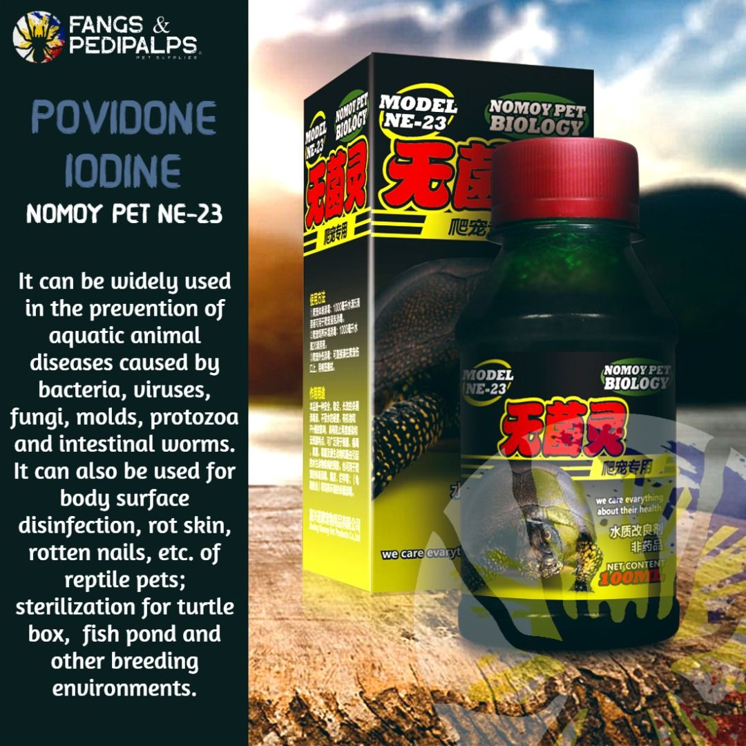 POVIDONE-IODINE (NOMOY PET NE-23), Pet Supplies, Pet Food on Carousell
