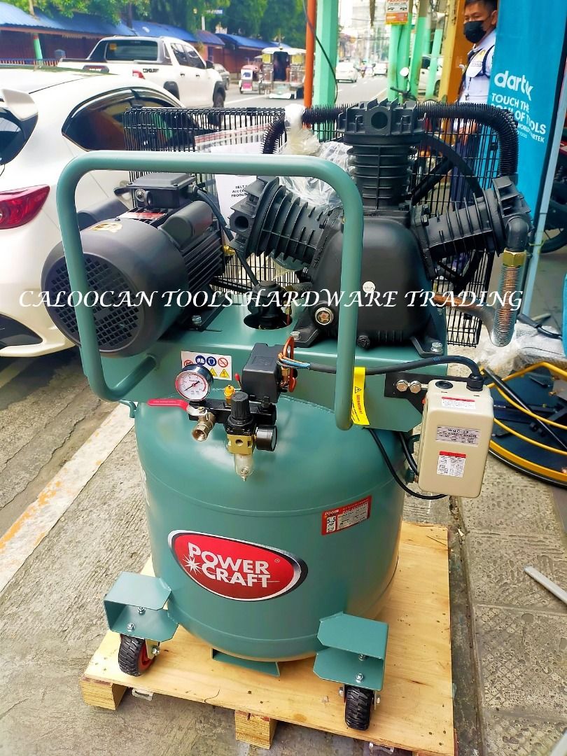 POWERCRAFT 5.5HP 4125W Vertical Belt Driven Air Compressor (PAC ...