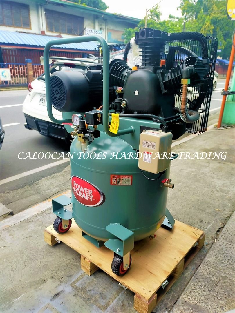 POWERCRAFT 5.5HP 4125W Vertical Belt Driven Air Compressor (PAC ...