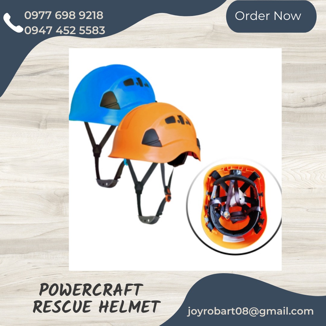 POWERCRAFT RESCUE HELMET, Commercial & Industrial, Construction Tools ...