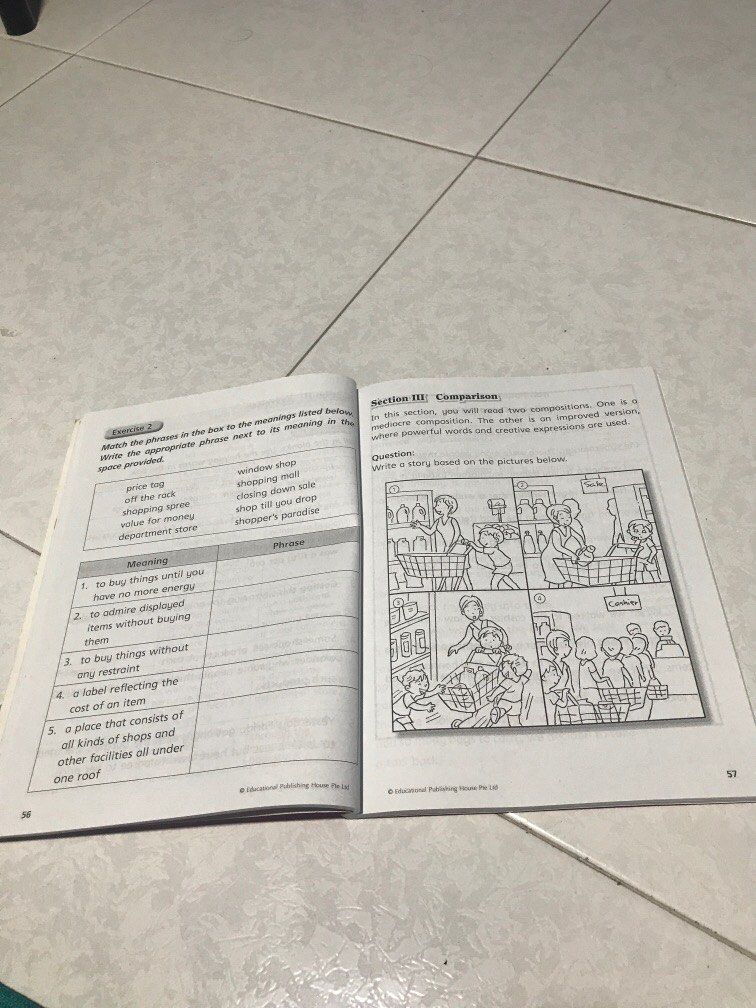 Primary 2 composition writing, Hobbies & Toys, Books & Magazines ...