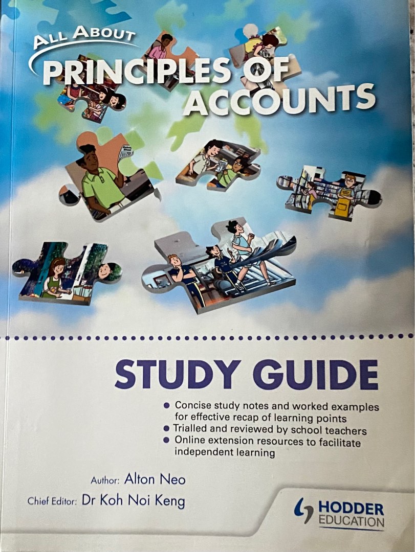 Principles of Accounts study guide, Hobbies & Toys, Books & Magazines ...
