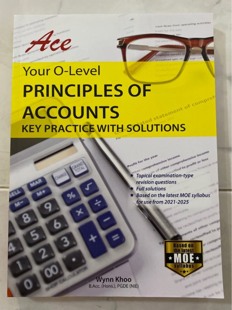 Principles Of Accounts POA O Level Key Practice With Solutions