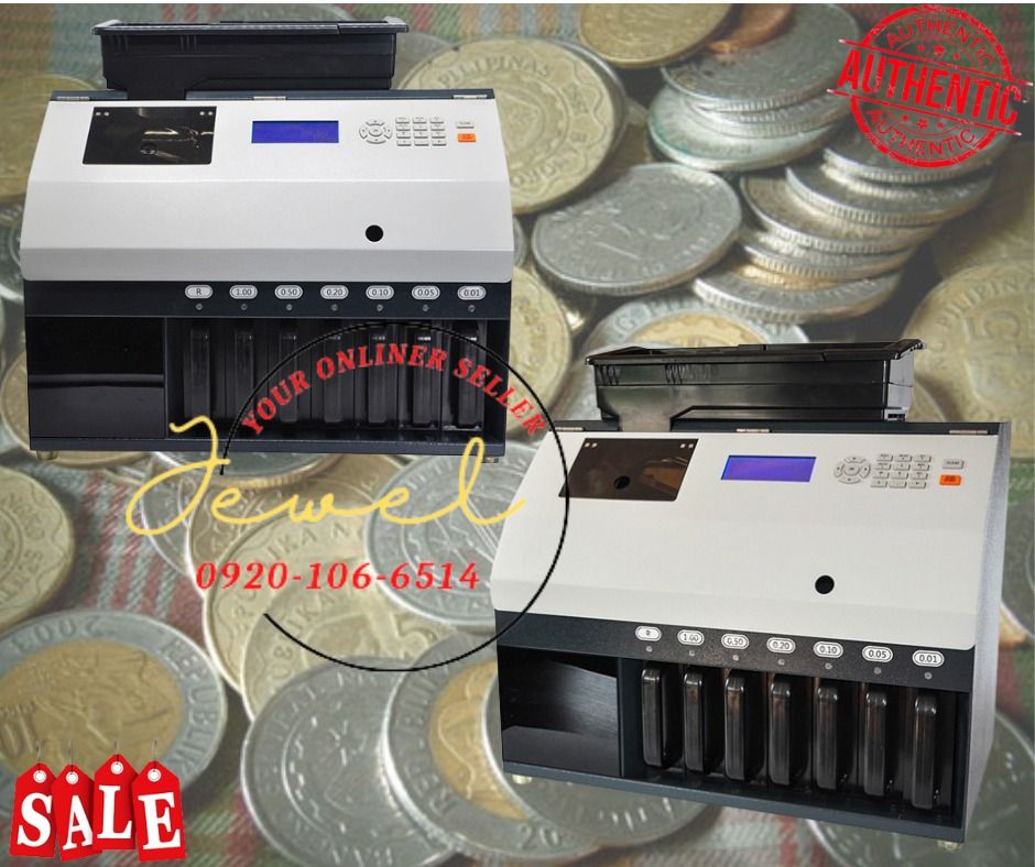 Professional 6+1 Ports Coin Sorter - COIN SORTING MACHINE, Computers ...