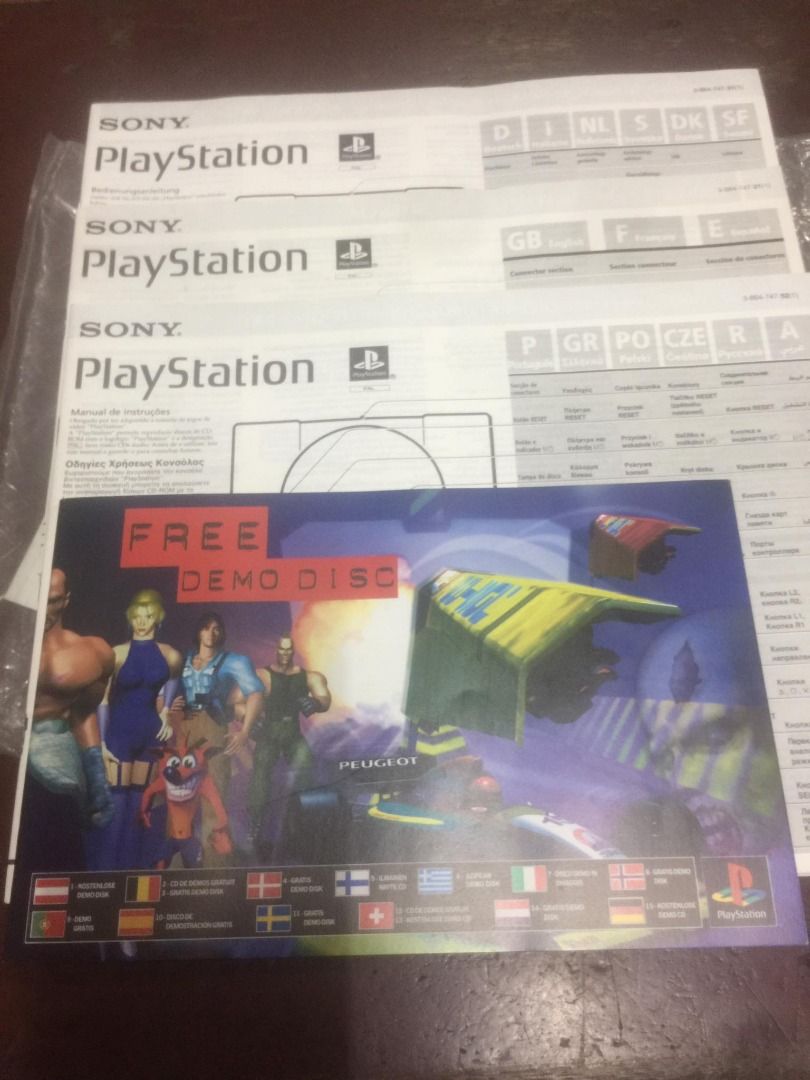 Ps1 Complete Set with Box Matching Serial, Video Gaming, Video Game ...