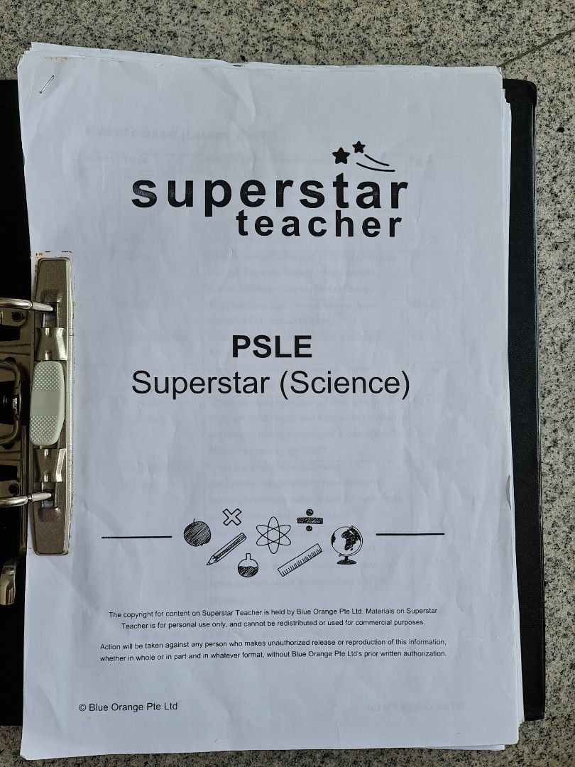 PSLE Superstar Teacher Science, Hobbies & Toys, Books & Magazines ...