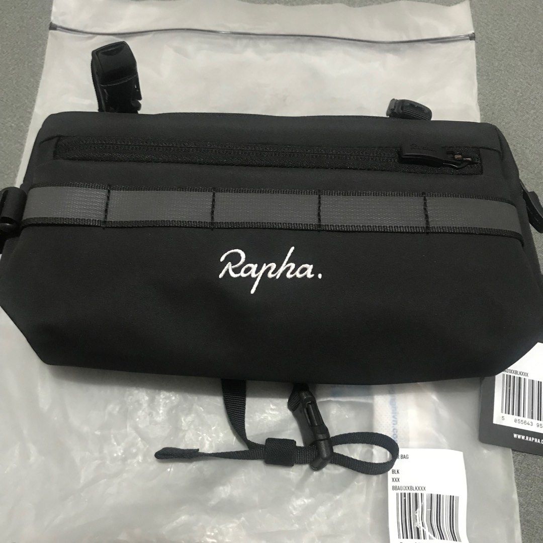 Rapha black bar bag, Sports Equipment, Bicycles & Parts, Bicycles on Carousell