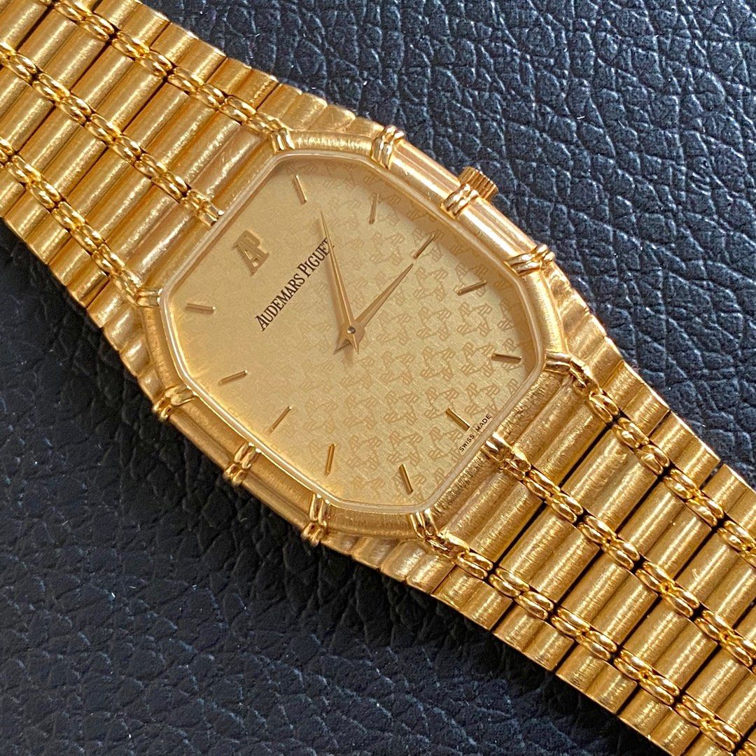Rare Audemars Piguet Bamboo Vintage Watch 18K Mancual, Luxury, Watches ...