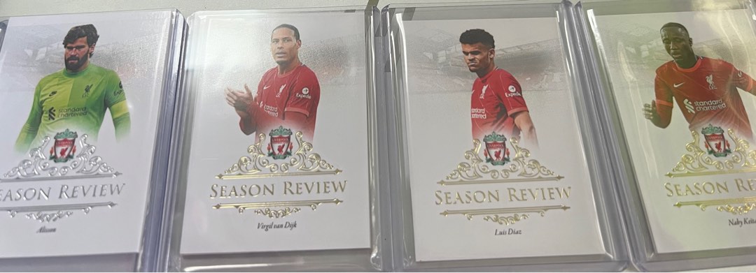 Rare Futera Liverpool cards, Hobbies & Toys, Toys & Games on Carousell