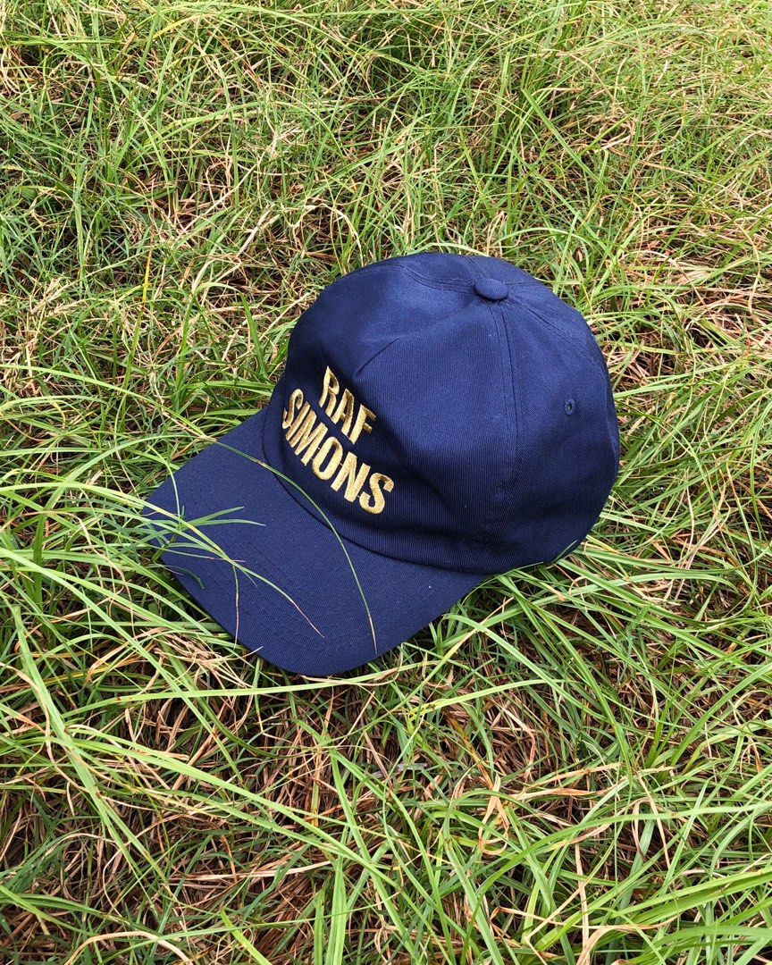 Rare Raf simon snapback cap spring summer 2008., Men's Fashion, Watches ...