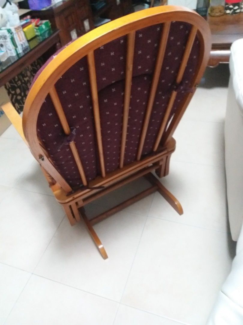 Rocking chair, Furniture & Home Living, Furniture, Chairs on Carousell