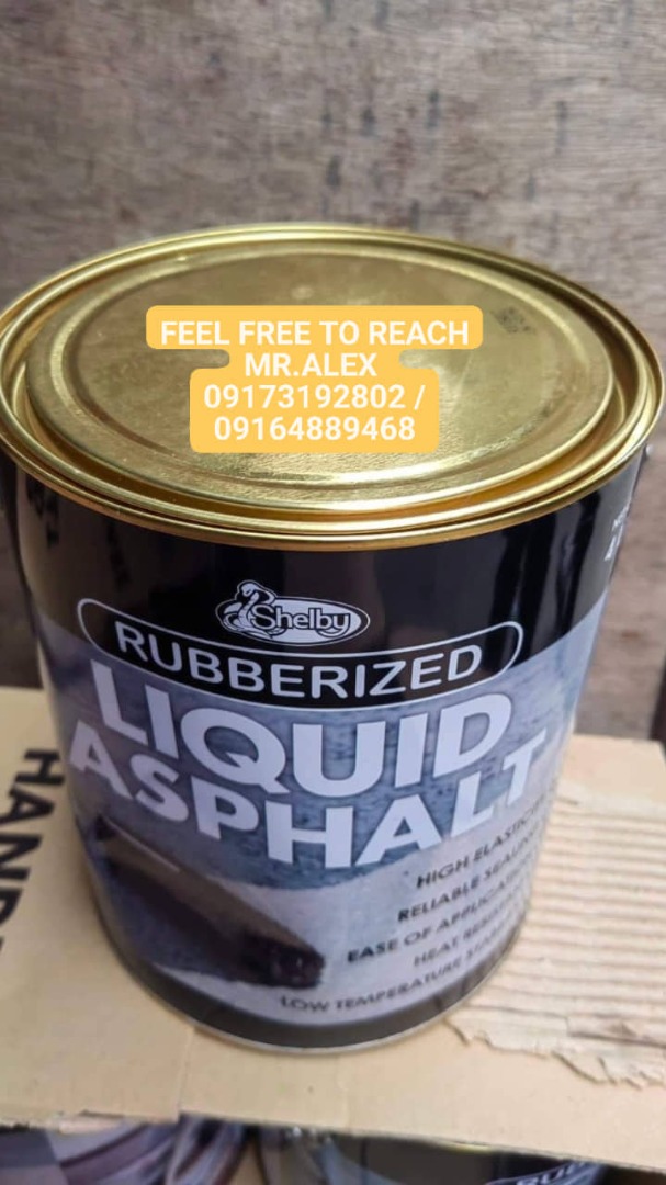 rubberized liquid asphalt Size: 1 gallon, Commercial & Industrial ...