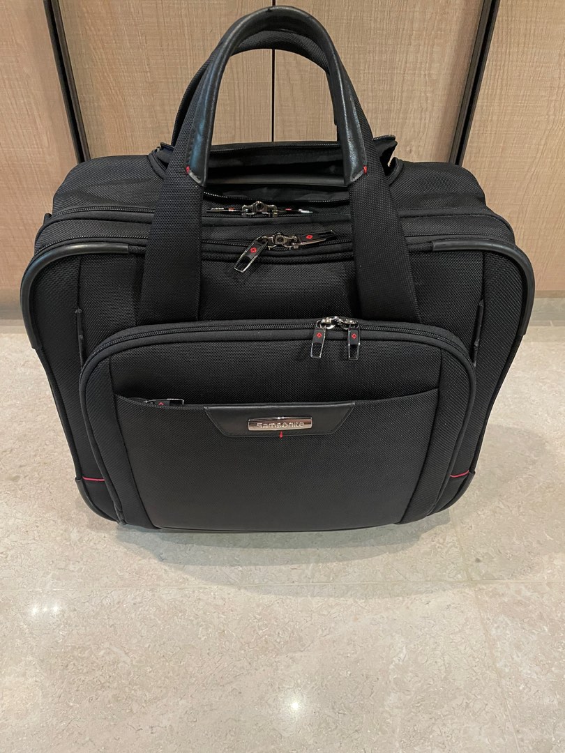 Samsonite Pro DLX4 Rolling Tote Cabin Bag, Hobbies & Toys, Travel, Luggage on Carousell