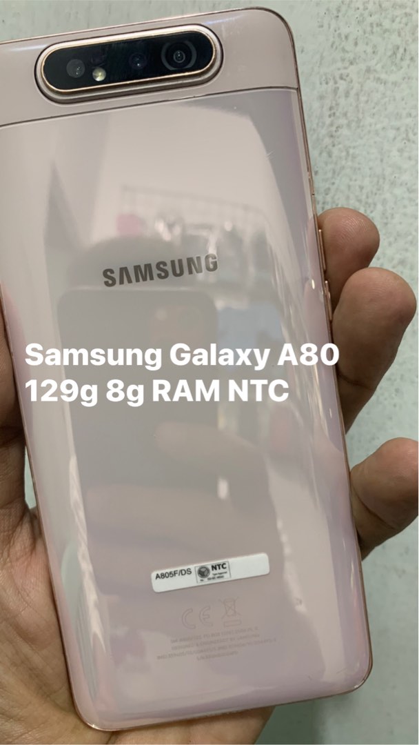 Samsung Galaxy A80 128g 8g RAM NTC, Mobile Phones & Gadgets, Mobile Phones, Android Phones ...