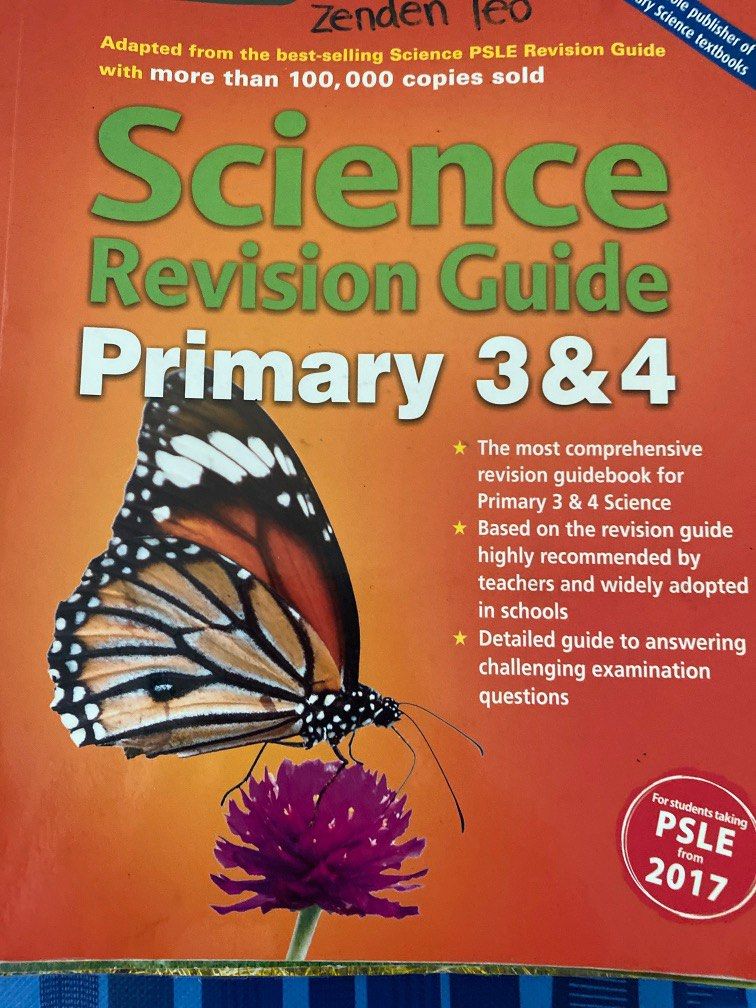 Science revision guide primary 3 &4, Hobbies & Toys, Books & Magazines ...