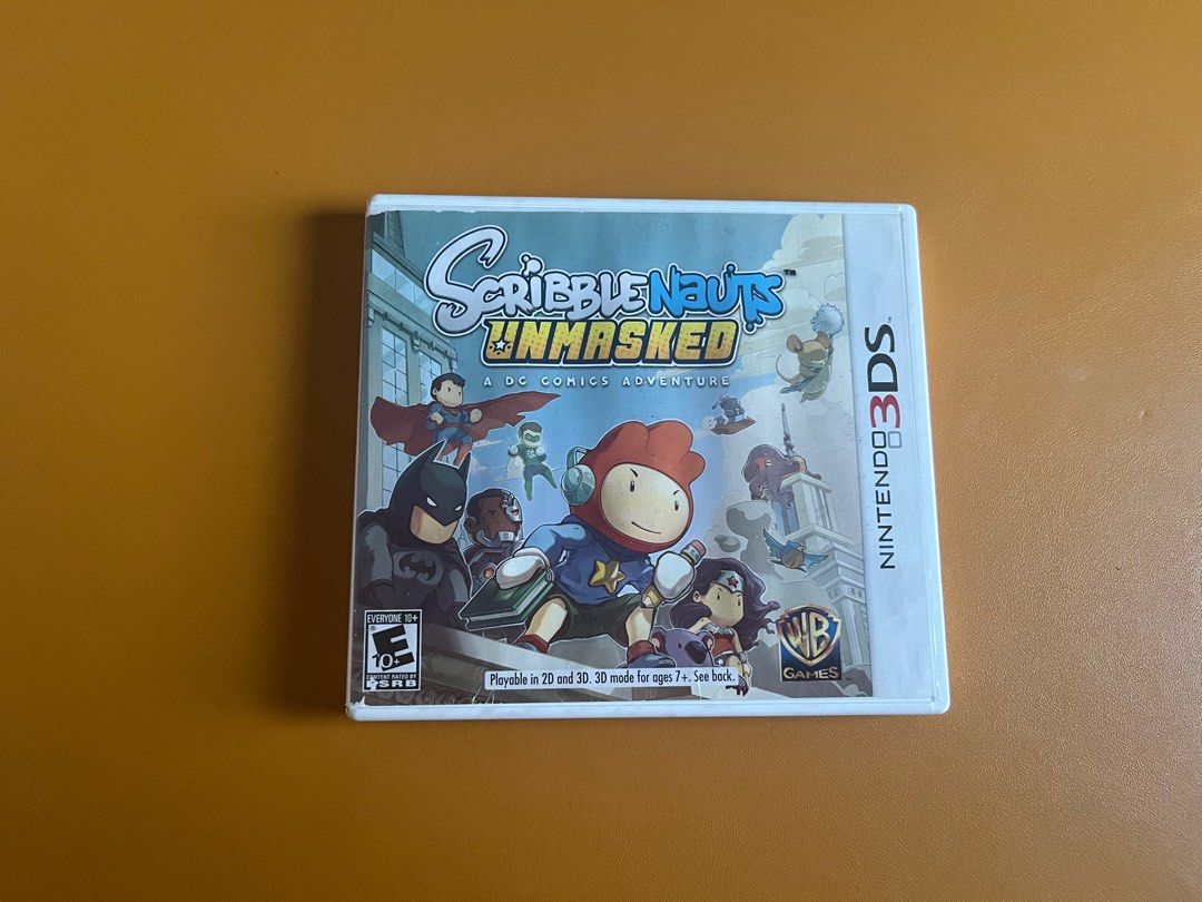 Scribblenauts Unmasked for the Nintendo 3DS, Video Gaming, Video Games ...