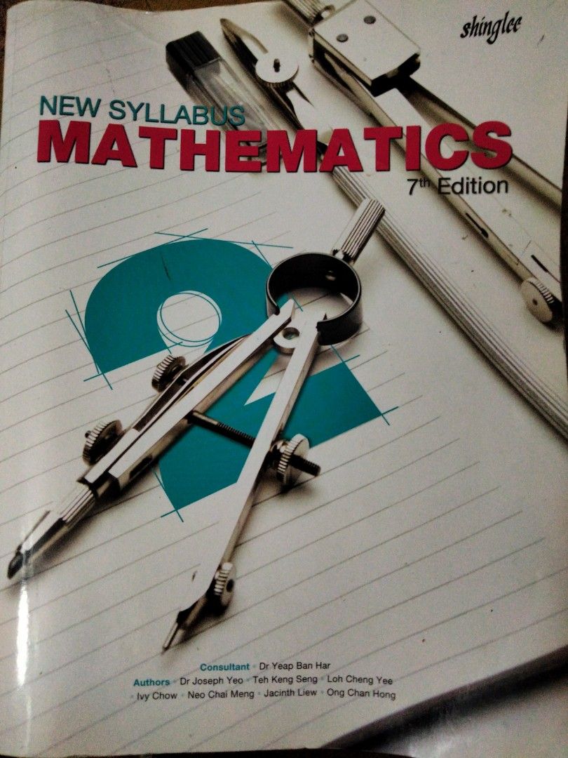 Sec 2 mathematics textbook, Hobbies & Toys, Books & Magazines ...