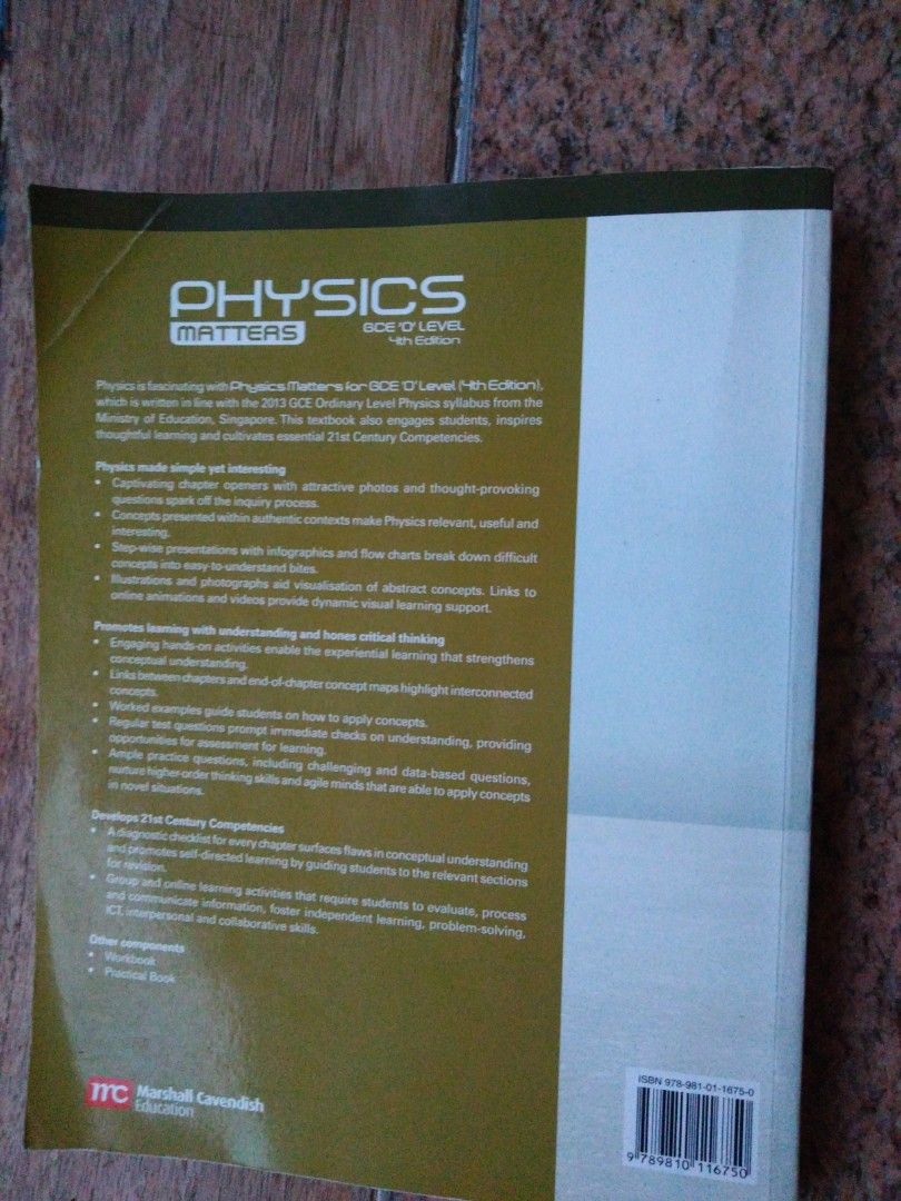 Sec 3/4 Pure physics textbook, Hobbies & Toys, Books & Magazines ...