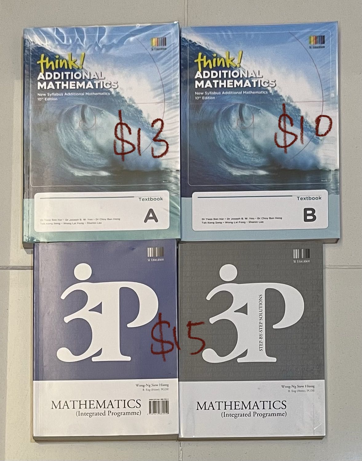 Secondary school mathematics textbooks assessment books sec 1 2 3 4 ...