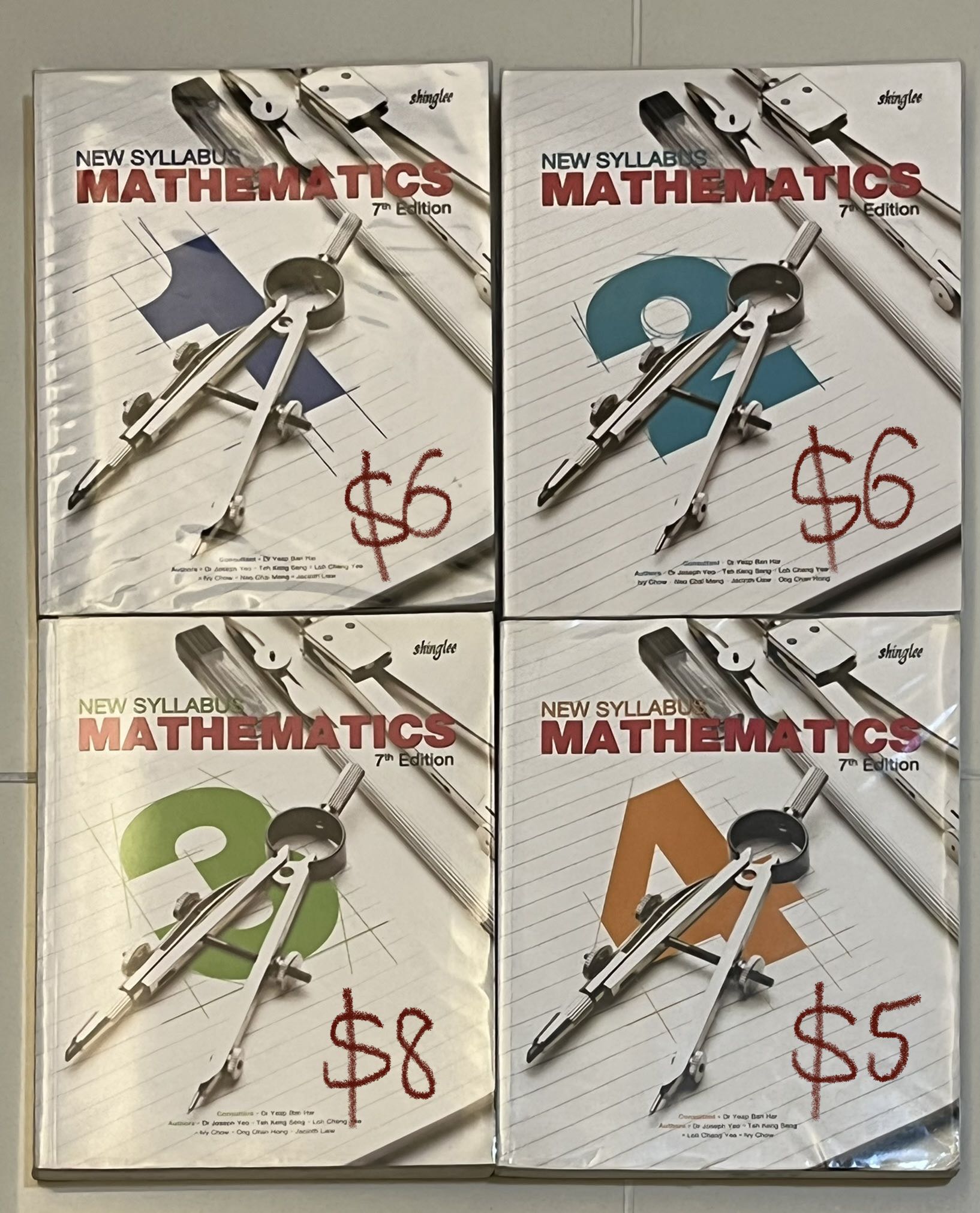 Secondary school mathematics textbooks assessment books sec 1 2 3 4 ...