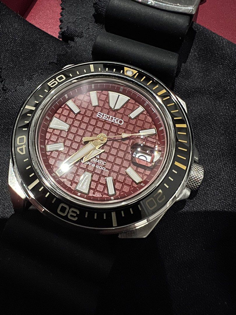 Seiko Red Samurai Limited Edition (Europe Exclusive), Luxury, Watches ...