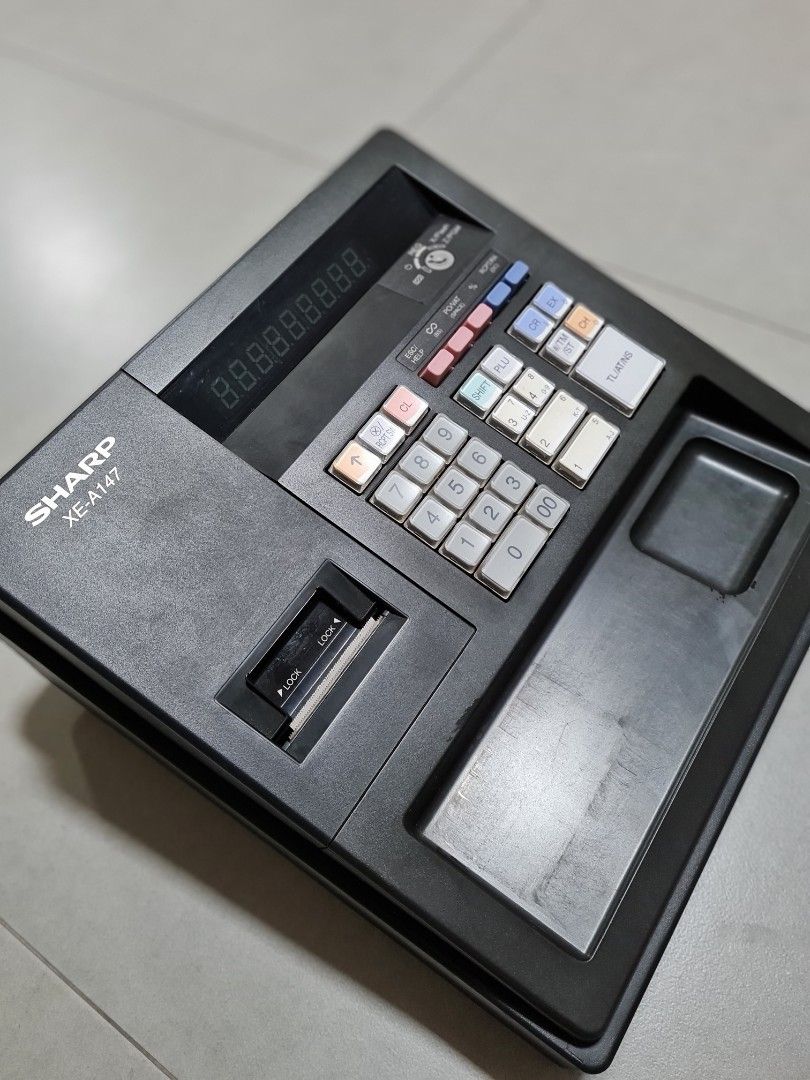 Sharp Cash Register XE-A147, Computers & Tech, Office & Business ...