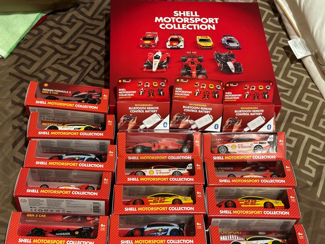 Shell Motorsport Collectibles 2022 Full Complete Set, Hobbies & Toys ...