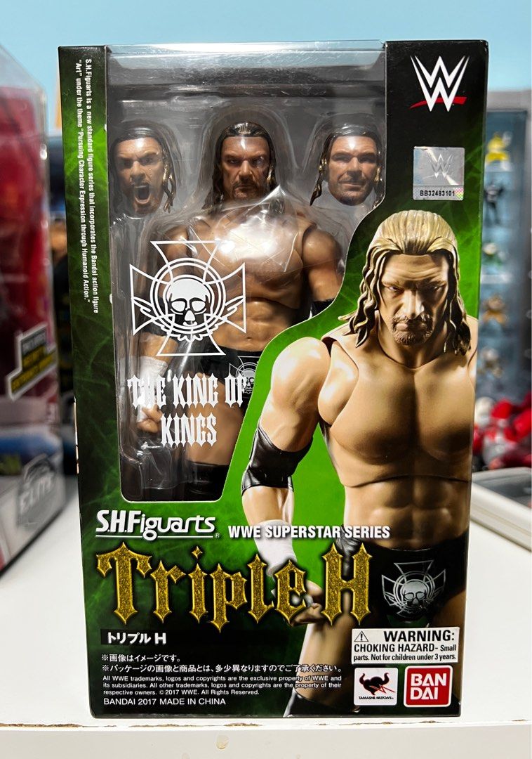SHF WWE Superstars Series, Hobbies & Toys, Toys & Games on Carousell