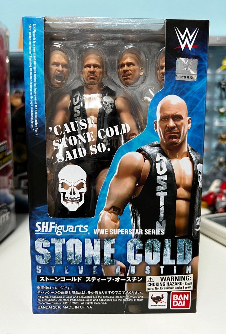 SHF WWE Superstars Series, Hobbies & Toys, Toys & Games on Carousell