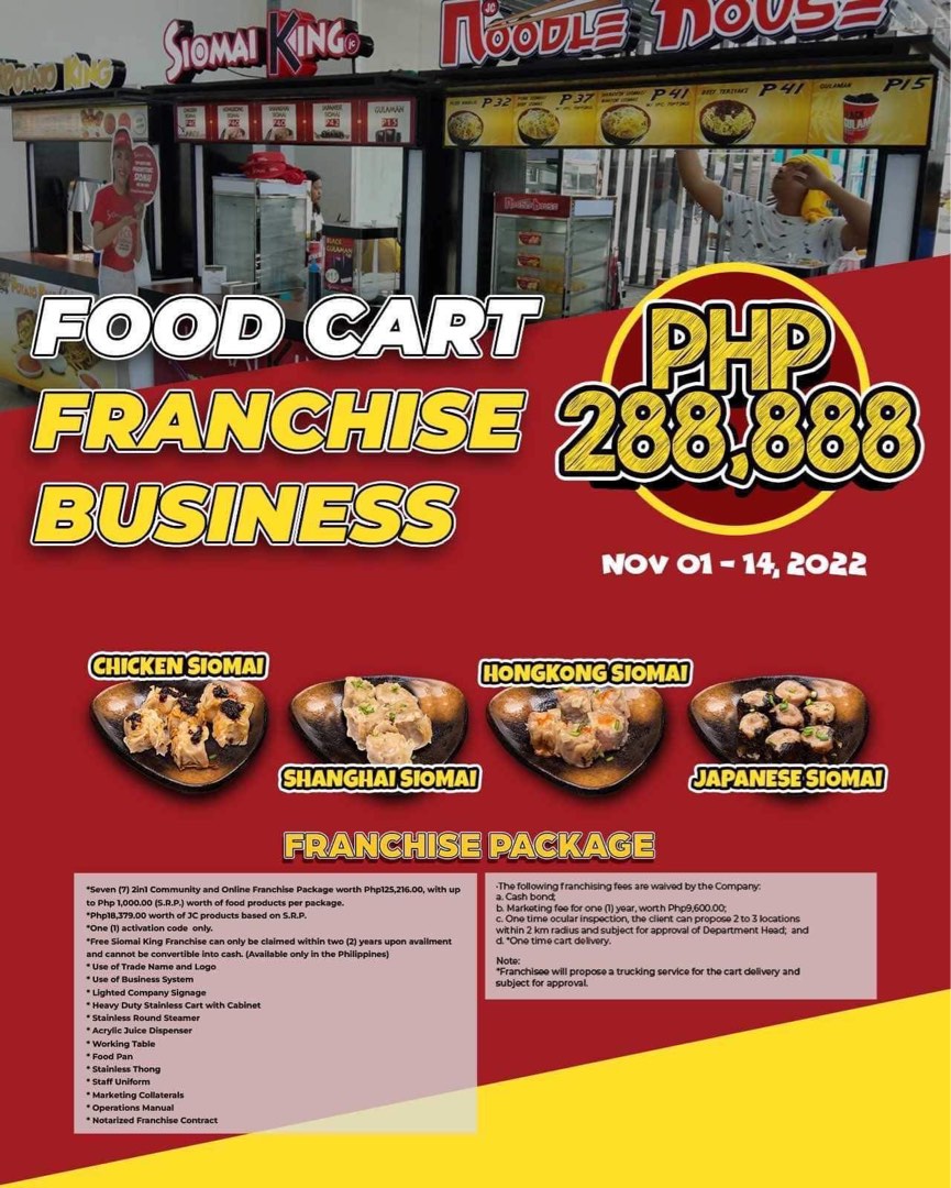 Siomai King Franchise, Community on Carousell