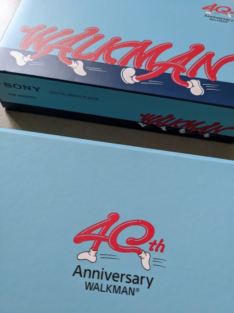 Sony Walkman 40th anniversary NW-A100TPS, 音響器材, 音樂播放裝置 MP3及CD Player ...