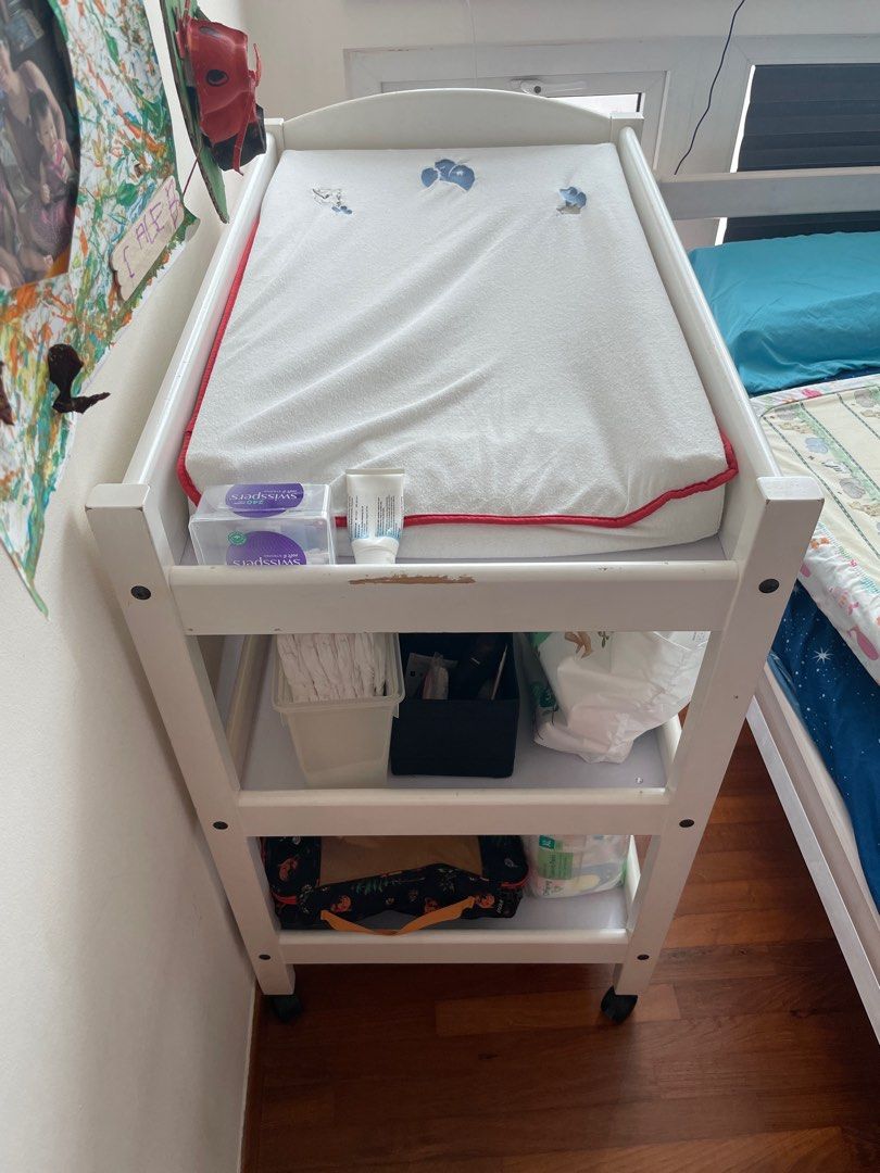Stable Diaper Changing Table, Babies & Kids, Baby Nursery & Kids ...