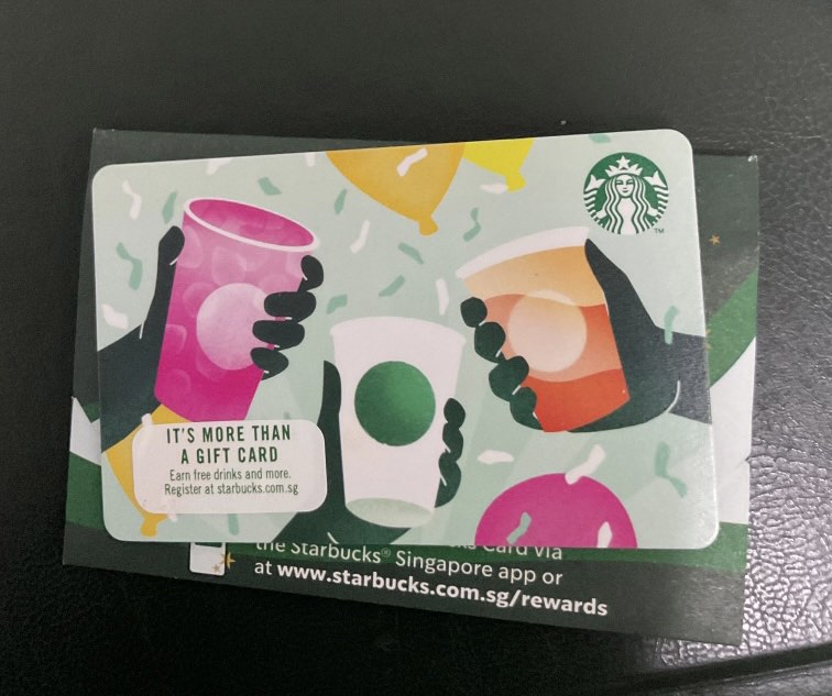 Starbucks Gift Card And Card value of $20, Tickets & Vouchers, Store ...