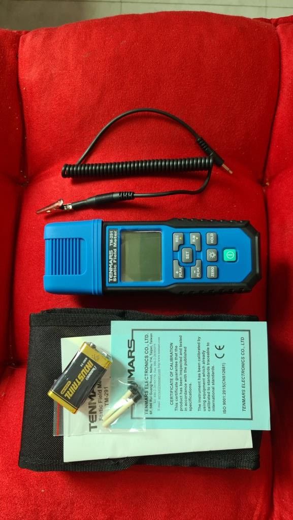 Static Field Meter, Electrostatic Field Meter, ESD Meter, Electrostatic ...