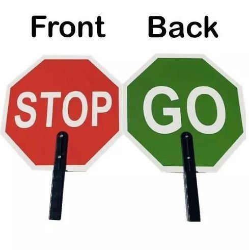 stop and go sign, Commercial & Industrial, Construction & Building ...