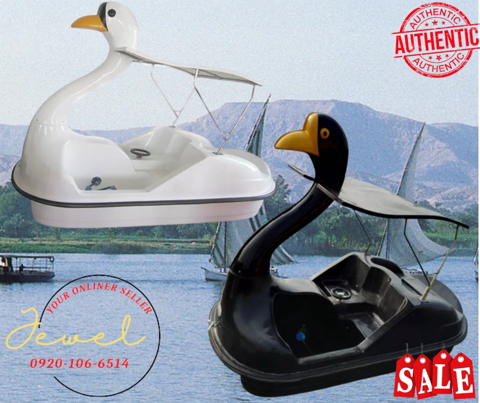 Swan Pedal Boat White Goose Water Foot Pedal Boats (M-012) Fiberglass ...
