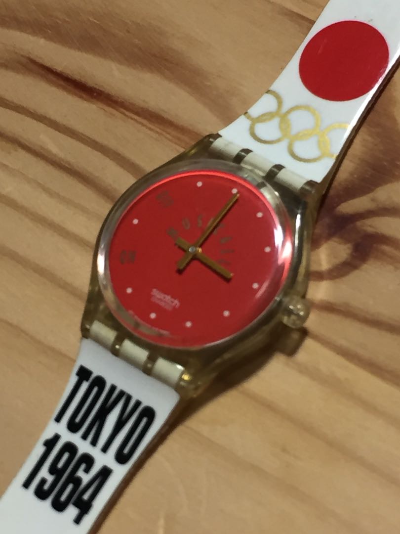 SWATCH 1996 OLYMPIC JAPAN MODEL, Men's Fashion, Watches & Accessories ...