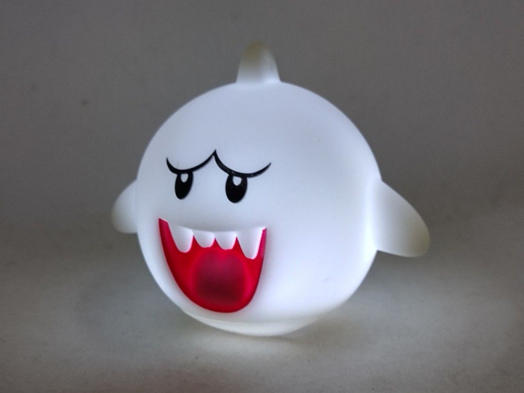 Taito - Super Mario - Boo - Shining Mascot Keychain, Hobbies & Toys ...