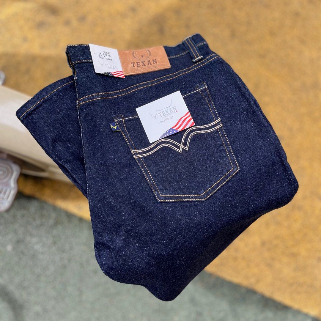 Texan Denim Jeans, Men's Fashion, Bottoms, Jeans on Carousell