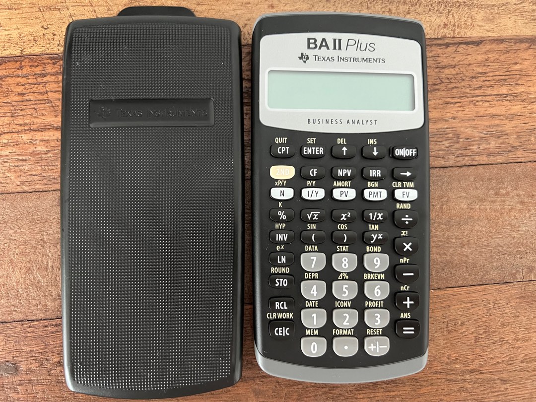 Texas Instruments BA II Plus Financial Calculator, Hobbies & Toys ...