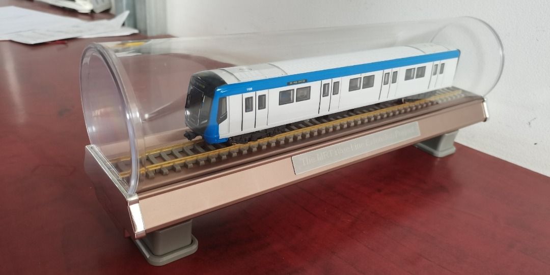 Thailand MRT Blue Line Extension Train Model (1:87), Hobbies & Toys ...