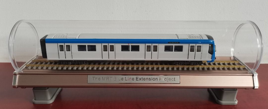 Thailand MRT Blue Line Extension Train Model (1:87), Hobbies & Toys ...
